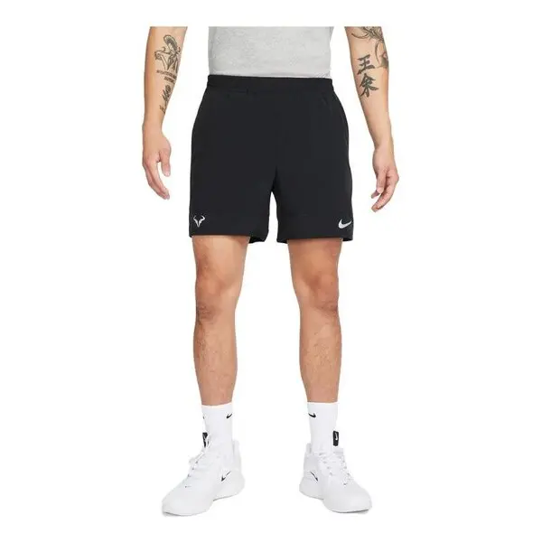 Nike Nikecourt Dri-fit Adv Rafa Tennis Shorts - Black