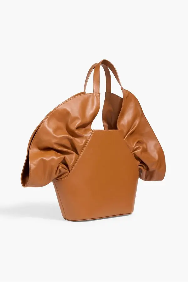 Zimmermann Ruffled Leather Tote