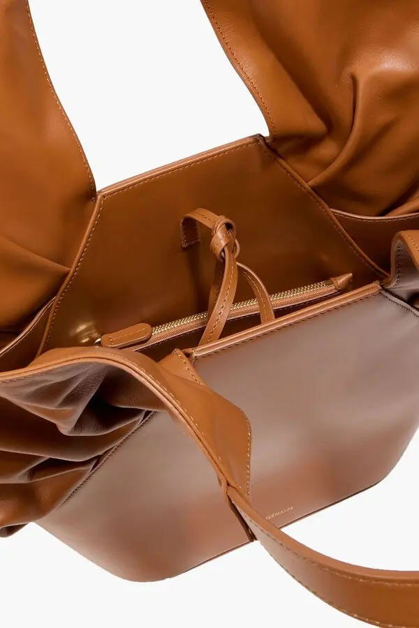 Zimmermann Ruffled Leather Tote
