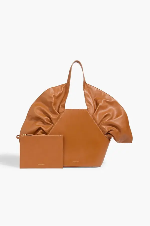 Zimmermann Ruffled Leather Tote