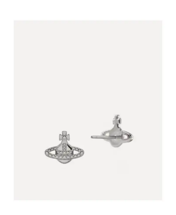 VIVIENNE WESTWOOD Farah Logo Orb Stud Earrings