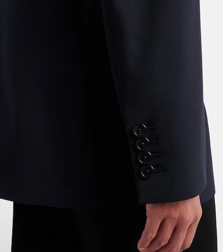 THE ROW Paden Double-breasted Virgin Wool Blazer