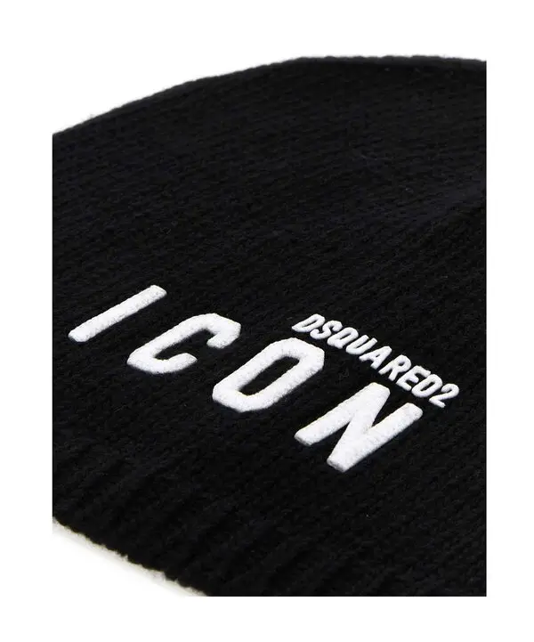 Dsquared2 Logo Embroidered Beanie