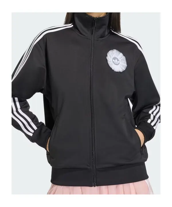 ADIDAS ORIGINALS Zip-up Sweatshirt With Stripe Detail