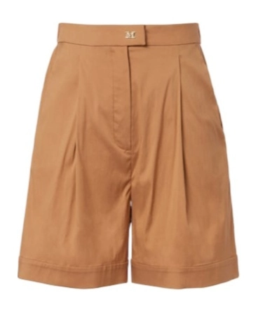 Max Mara Cotton-blend Bermuda Shorts