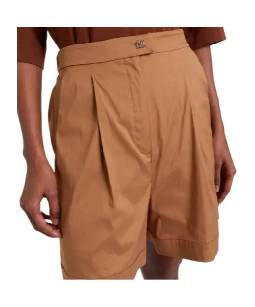 Max Mara Cotton-blend Bermuda Shorts