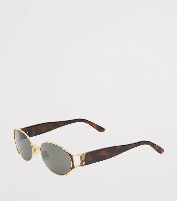 Saint Laurent Oval Sunglasses