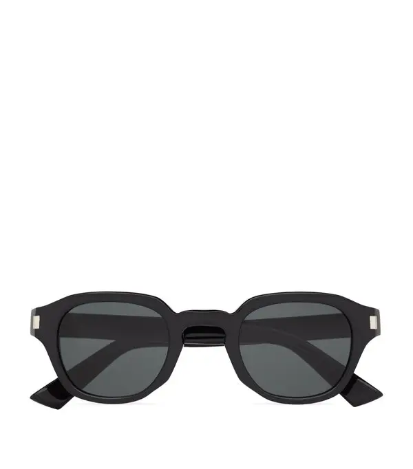 Saint Laurent Acetate Sl 946 Rounded Square Sunglasses - Black
