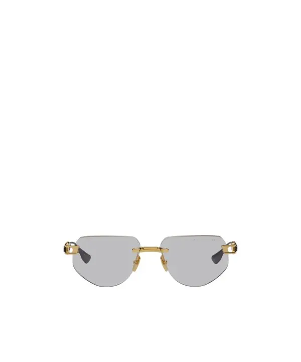 Dita Cat's Eye Rimless Sunglasses - Gray