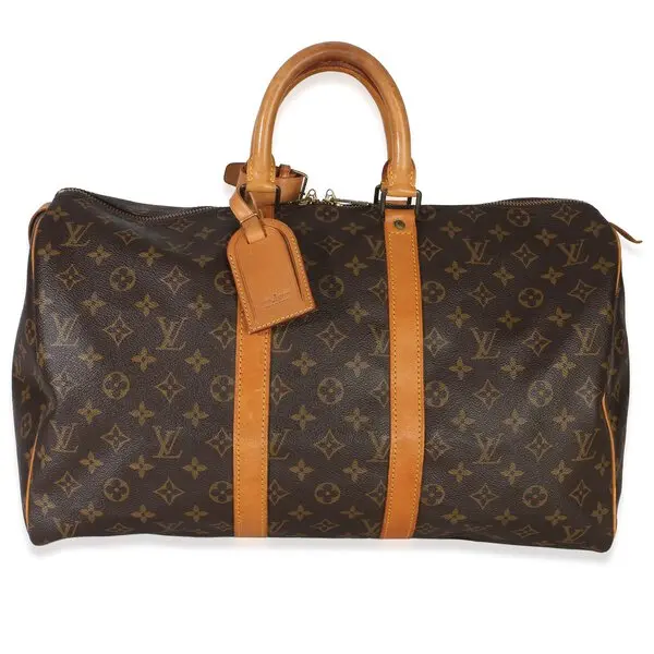 LOUIS VUITTON Monogram Canvas Keepall 45 - Brown