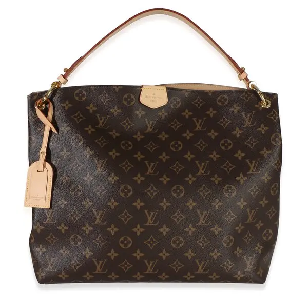 LOUIS VUITTON Monogram Canvas Graceful Mm Shoulder Bag - Brown