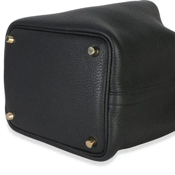 Hermès Clemence Picotin Lock 18 Phw - Black