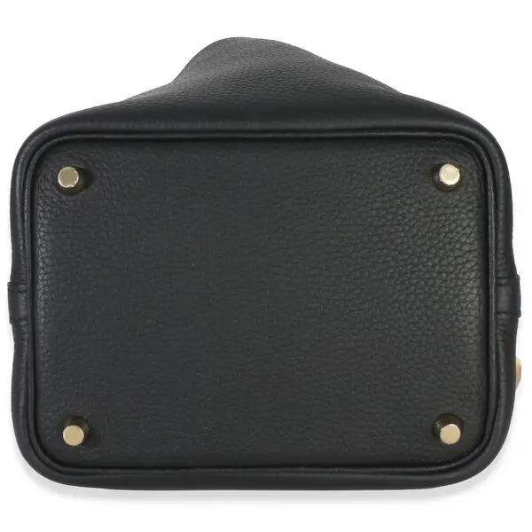 Hermès Clemence Picotin Lock 18 Phw - Black