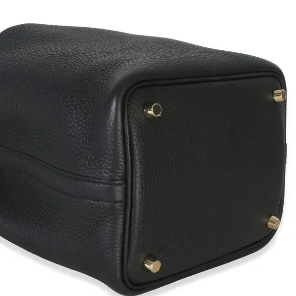 Hermès Clemence Picotin Lock 18 Phw - Black