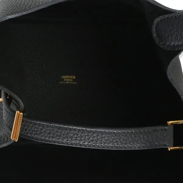 Hermès Clemence Picotin Lock 18 Phw - Black