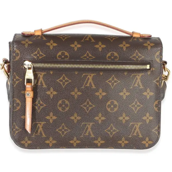 LOUIS VUITTON Monogram Canvas Pochette Metis Shoulder Bag