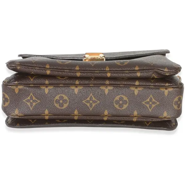 LOUIS VUITTON Monogram Canvas Pochette Metis Shoulder Bag