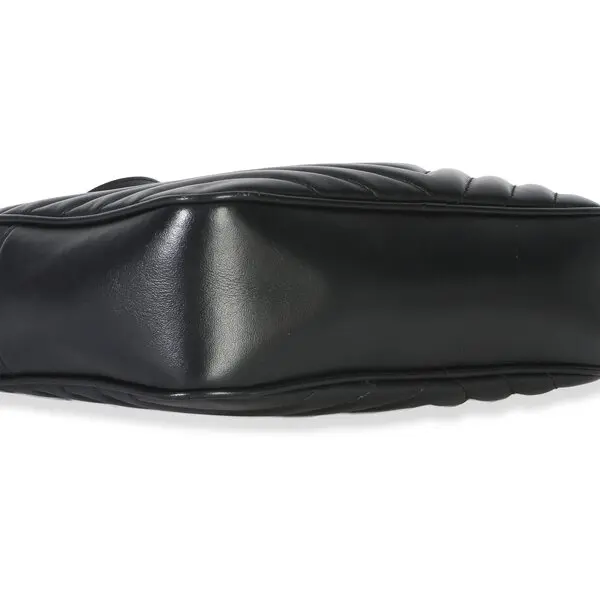 Saint Laurent Matelassé Calfskin Lou Camera Bag - Black