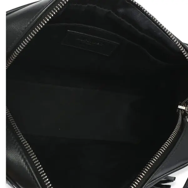Saint Laurent Matelassé Calfskin Lou Camera Bag - Black