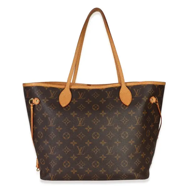 LOUIS VUITTON Monogram Canvas Neverfull Mm Tote - Brown