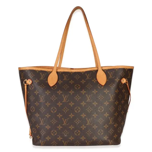 LOUIS VUITTON Monogram Canvas Neverfull Mm Tote - Brown