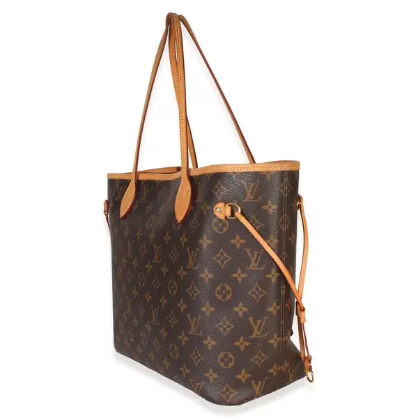 LOUIS VUITTON Monogram Canvas Neverfull Mm Tote - Brown
