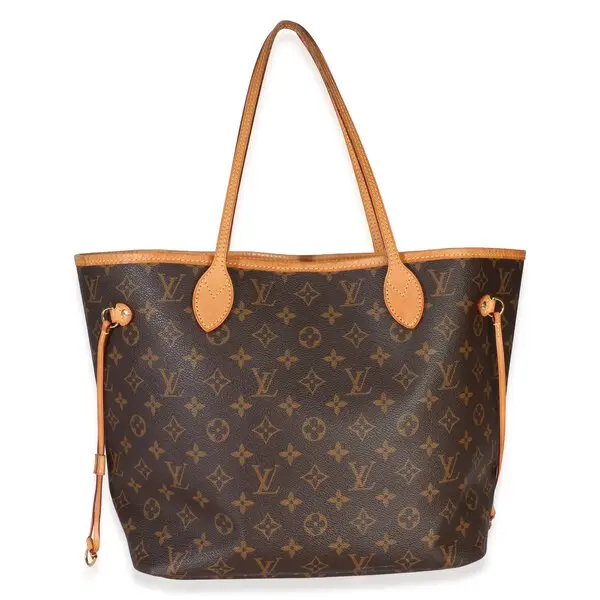 LOUIS VUITTON Monogram Canvas Neverfull Mm Tote - Brown