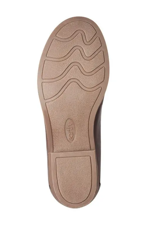 Earth Elinna Tassel Loafer - Dark Brown