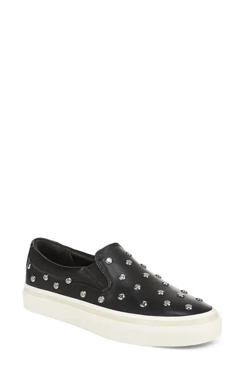Vince Blair Stud Slip-on Sneaker - Black