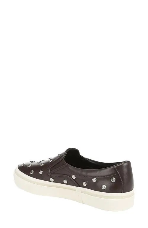Vince Blair Stud Slip-on Sneaker - Dark Ganache
