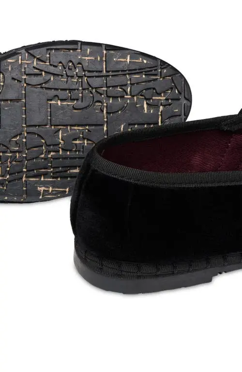 FLABELUS Claire Velvet Mary Jane - Black