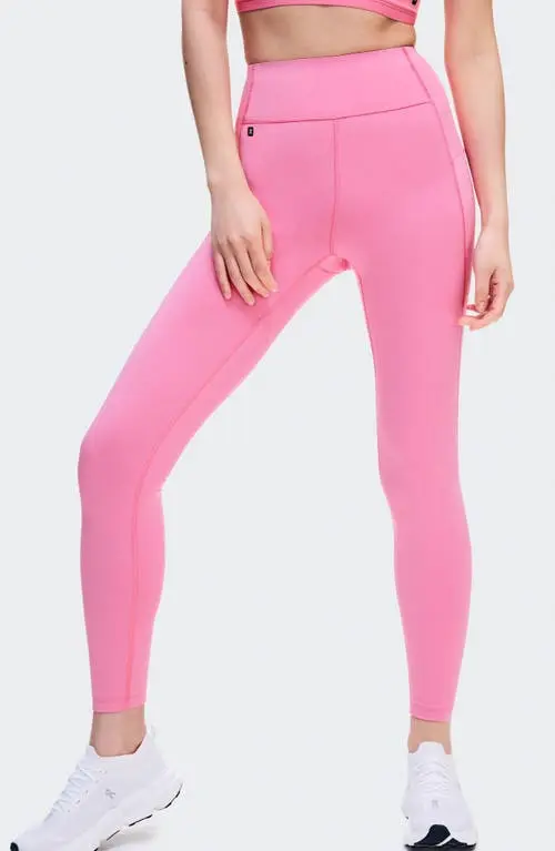 On 7\/8 Train High Waist Pocket Leggings - Bubblegum