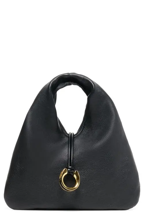 Dolce Vita Martin Leather Hobo Bag - Black