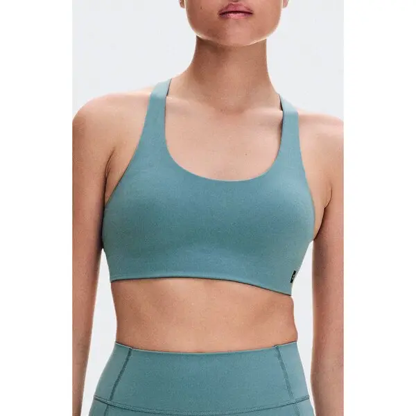 On Studio Racerback Sports Bra - Agave