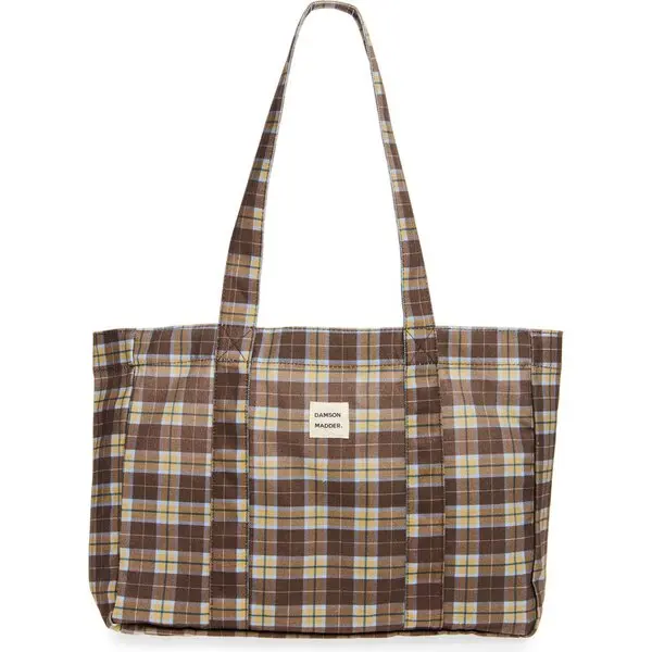 DAMSON MADDER Check Tote Bag