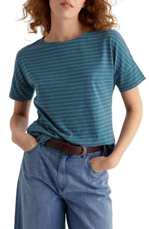 SEASALT CORNWALL Bryher View Organic Cotton T-shirt - Profile Waterscape