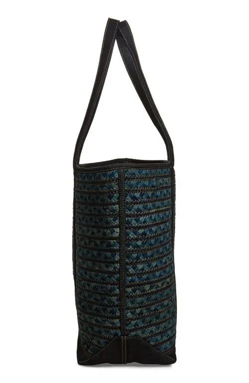 Double Rl Banks Braided Cotton Beach Tote