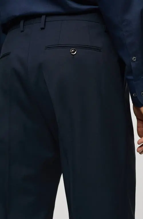 Mango Slim Fit Virgin Wool Suit Pants