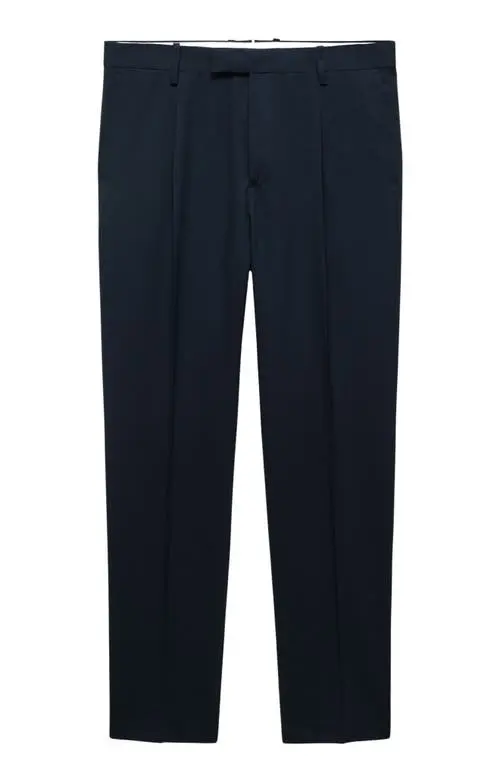 Mango Slim Fit Virgin Wool Suit Pants