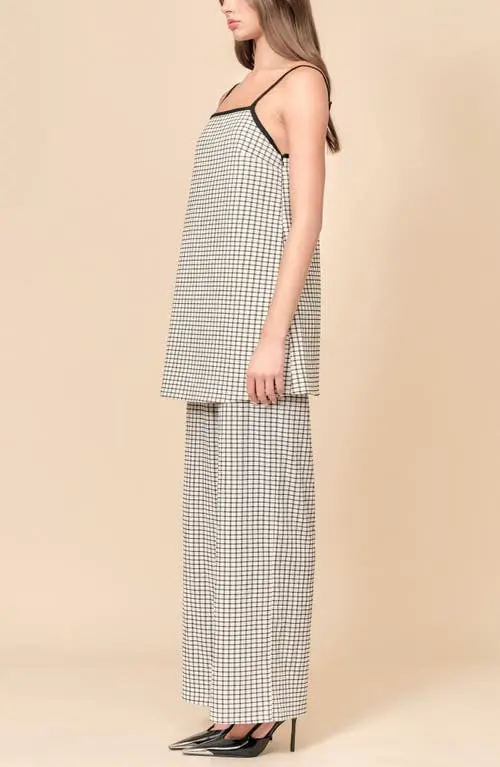 MAUDE CLUB Anya Wide Leg Pants