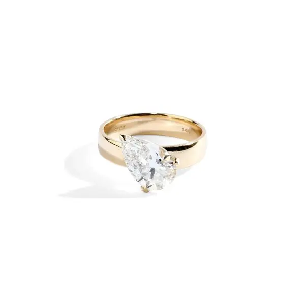 SEEY JEWELRY The Drop Ring - Gold