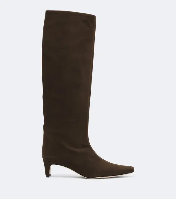 Staud Wally Suede Knee-high Boots