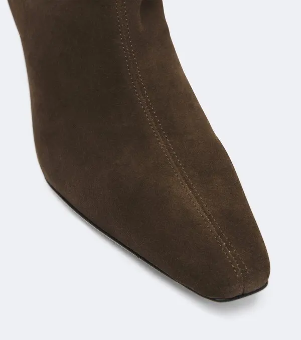 Staud Wally Suede Knee-high Boots