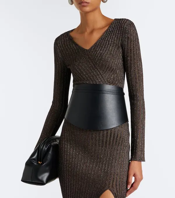 Missoni Striped Lam� Top