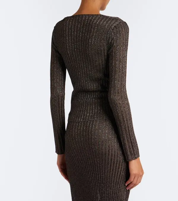 Missoni Striped Lam� Top