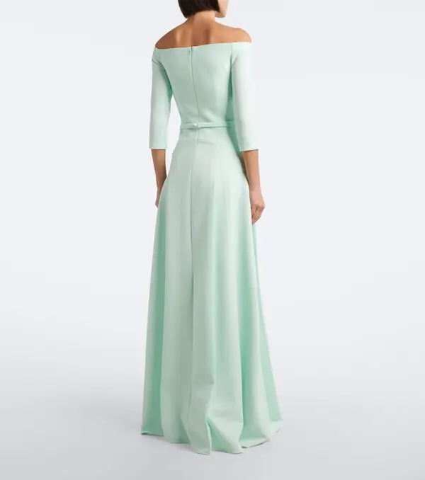 Safiyaa Amadora Off-the-shoulder Gown