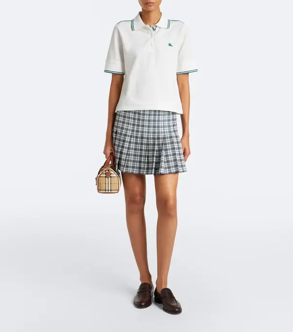 Burberry Cotton Piqué Polo Shirt