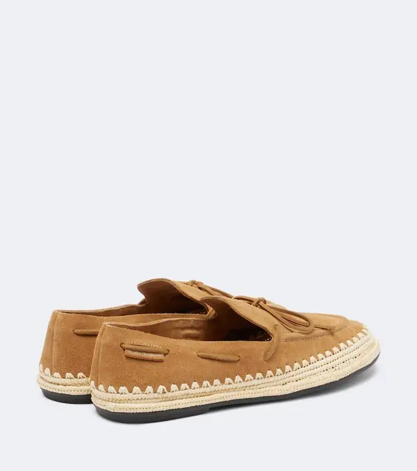 Tory Burch Raffia Espadrille Loafers