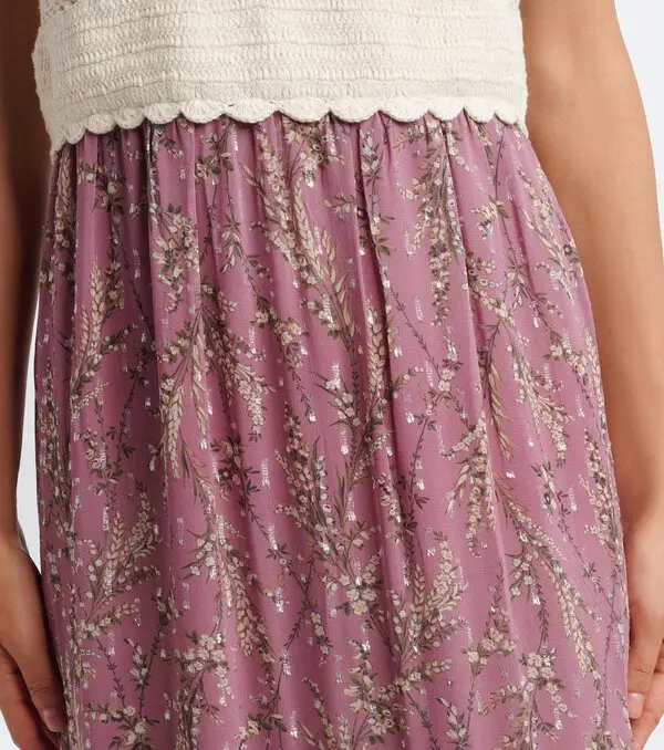 Veronica Beard Josiane Floral Maxi Dress