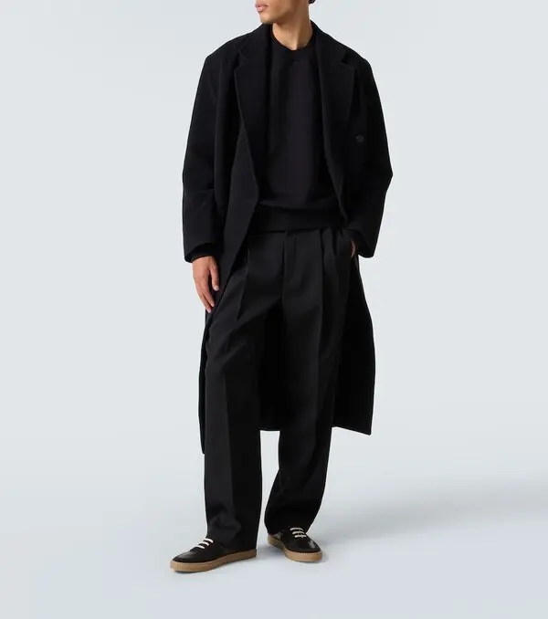 AMI Paris De Coeur Cotton Jersey Sweatshirt - Black
